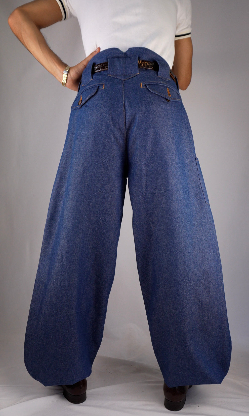 Nikka Pants II (Indigo Blue) - Front Logo – Fuseinatti